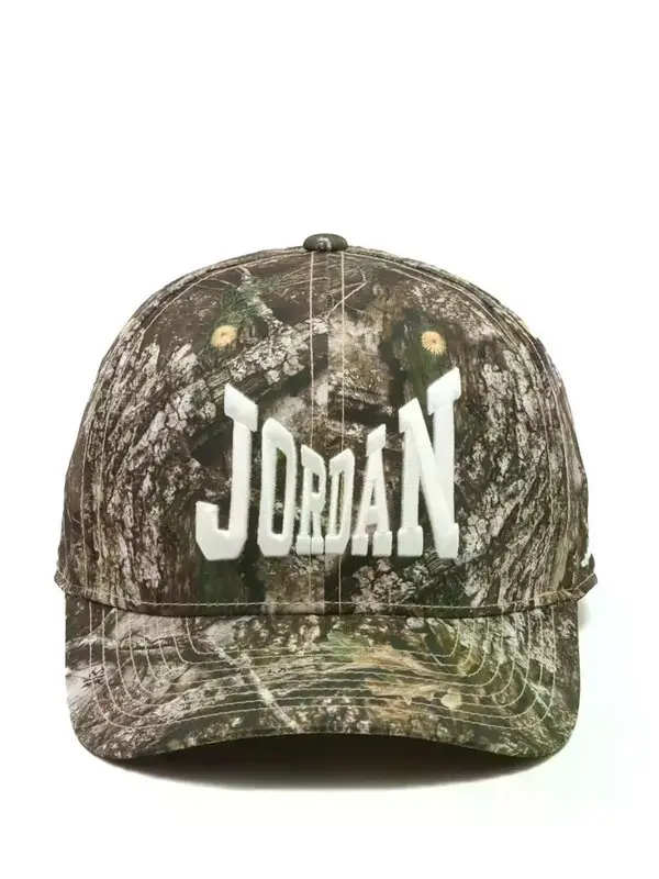 JORDAN Brooklyn Embroidered-logo Baseball Cap - Brown