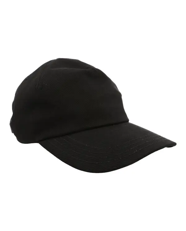 Alexander McQueen Oversized Embroidered Baseball Cap - Black Ivory