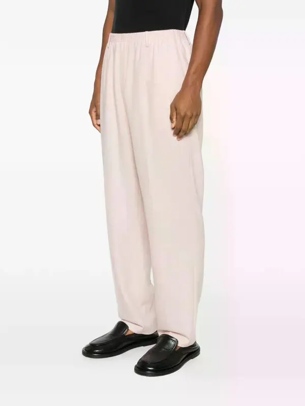 CELLAR DOOR Elasticated-waistband Wool Trousers