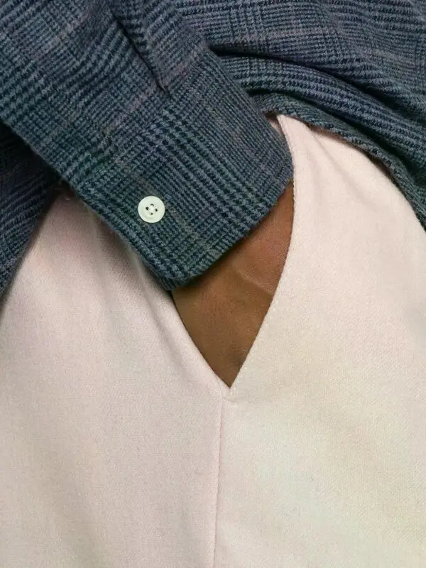 CELLAR DOOR Elasticated-waistband Wool Trousers