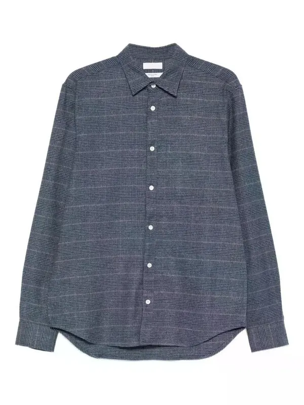 CELLAR DOOR Buttoned Check Shirt
