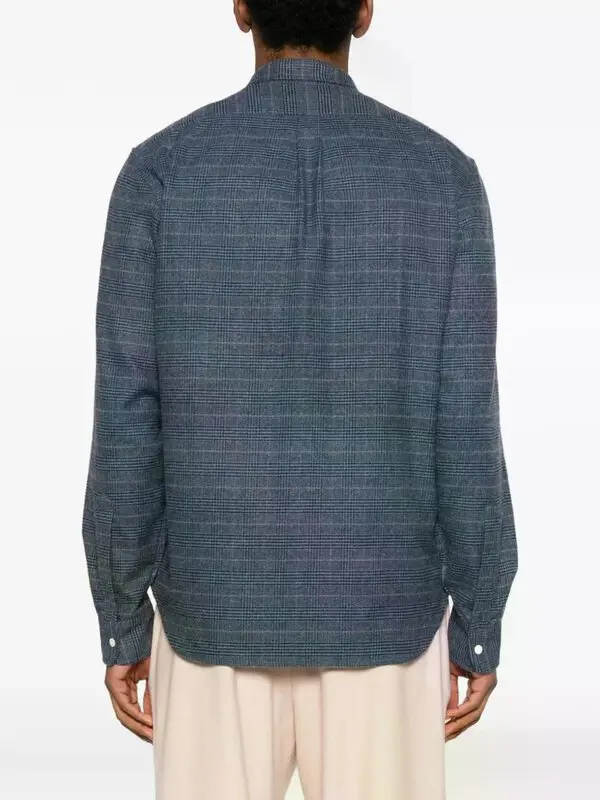 CELLAR DOOR Buttoned Check Shirt