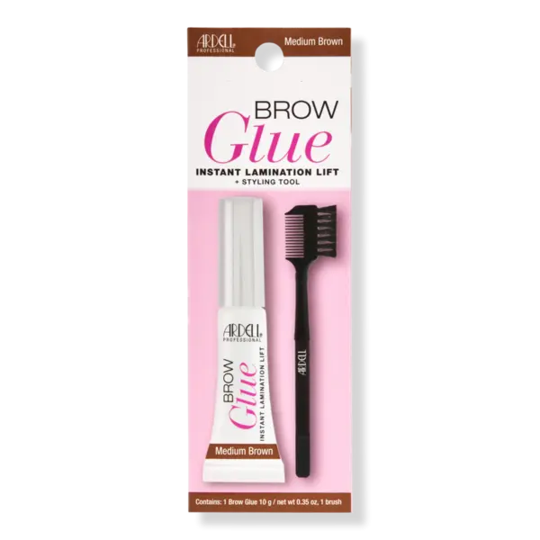 ARDELL Brow Glue Instant Lamination Lift Gel - Medium Brown