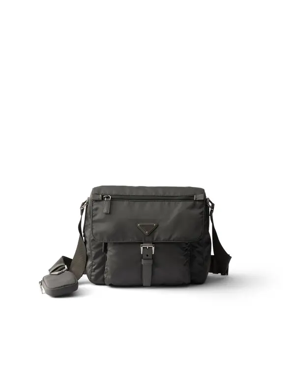 Prada Re-nylon Shoulder Bag - Grey