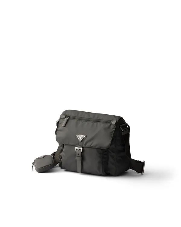 Prada Re-nylon Shoulder Bag - Grey