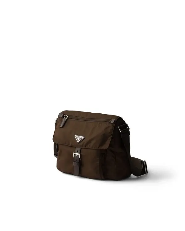 Prada Re-nylon Shoulder Bag - Brown