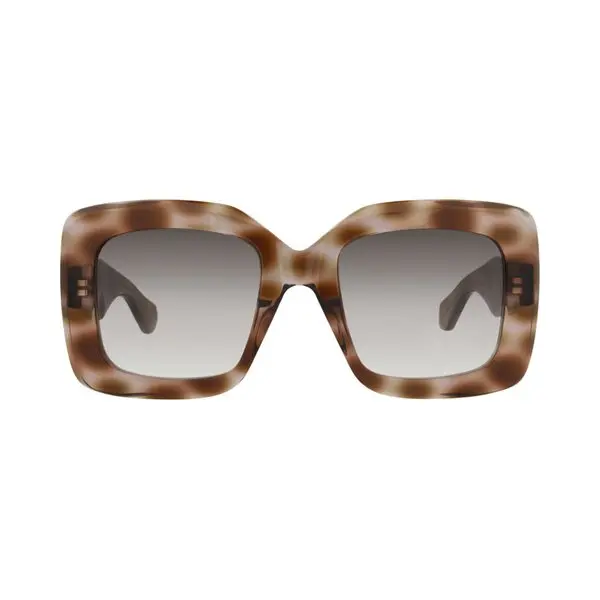Alaïa Square-frame Recycled Acetate Sunglasses - Multicolor