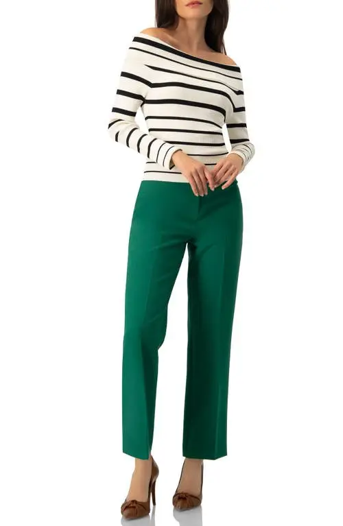 IVONNE Tailored Straight-leg Trousers