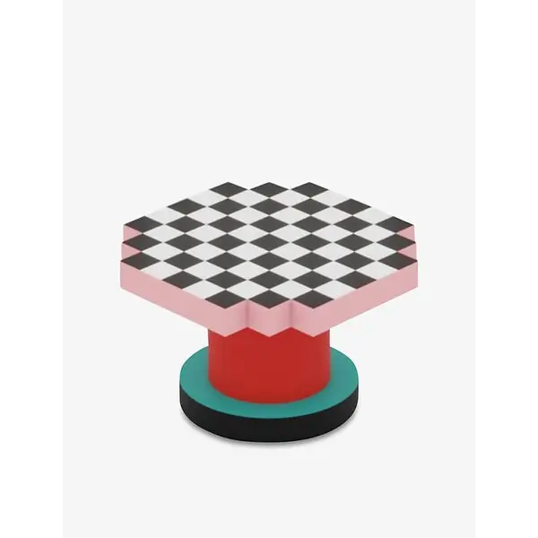 SELETTI Supercoffeetable Chessboard Wooden Coffee Table - One-color