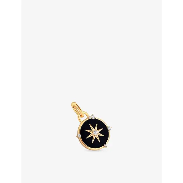 ASTRID & MIYU Star Clip Charm - 18ctgoldplatedsilver