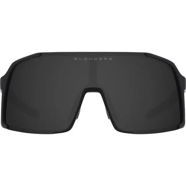 BLENDERS EYEWEAR Exposé 132mm Polarized Semi-rimless Shield Sunglasses - Dark Bloom