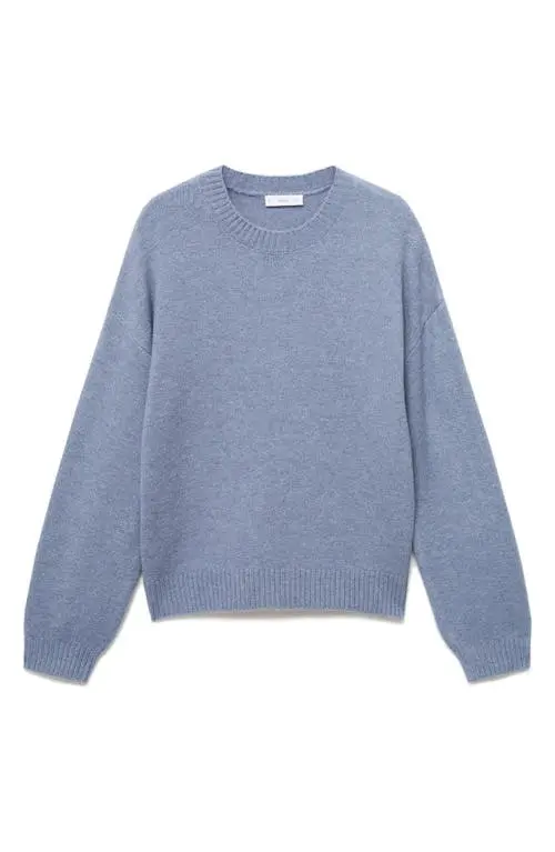 Mango Crewneck Sweater - Sky Blue