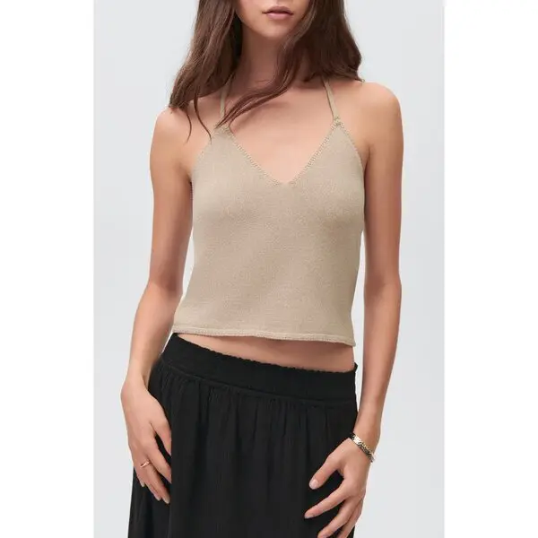 Mango Knit Halter Top