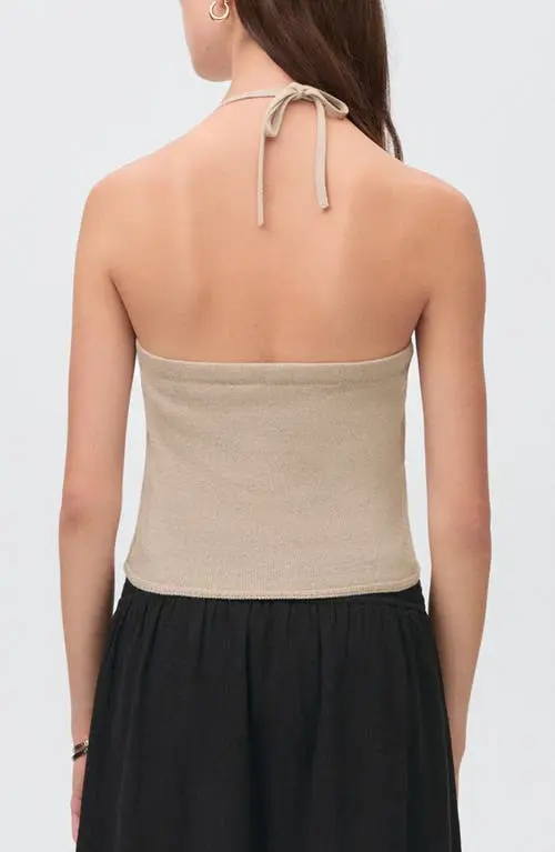 Mango Knit Halter Top