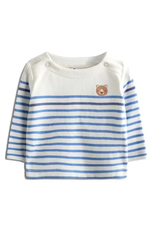 JOJO MAMAN BEBE Striped Top And Leggings Set
