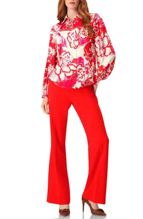 IVONNE Tailored Straight-leg Pants