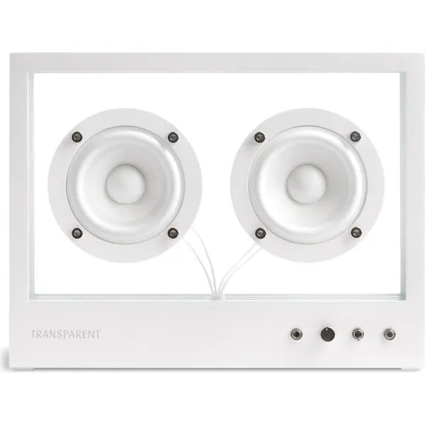 TRANSPARENT Sound Small Speaker - White