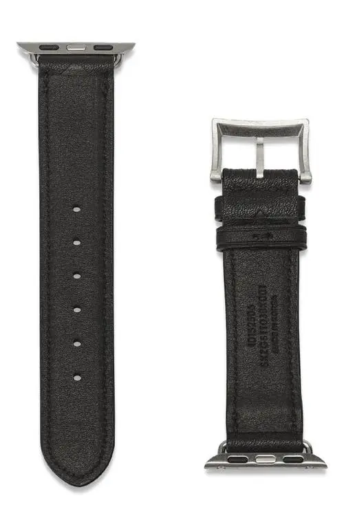 Mcm Apple Watch Band In Embossed Leather