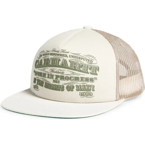Carhartt Work In Progress 3 One 3 Trucker Cap - Wax