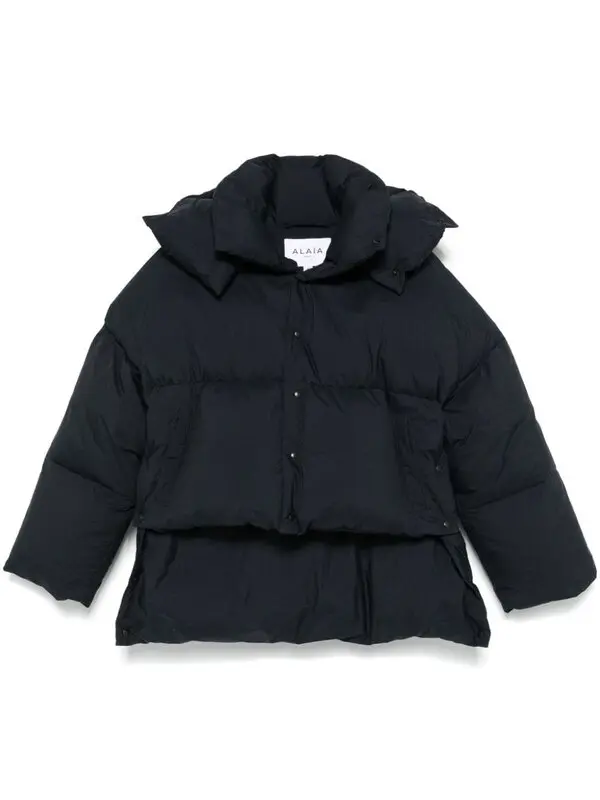 Alaïa Nylon Short Padded Jacket