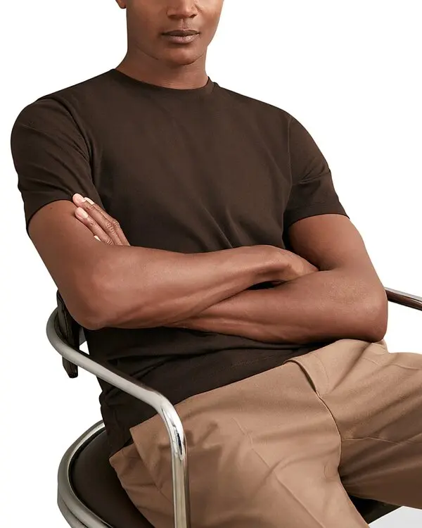 REISS Bless Short Sleeved Crewneck Tee