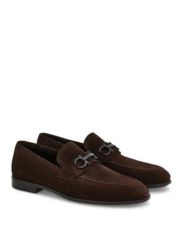 FERRAGAMO Foster Suede Loafers