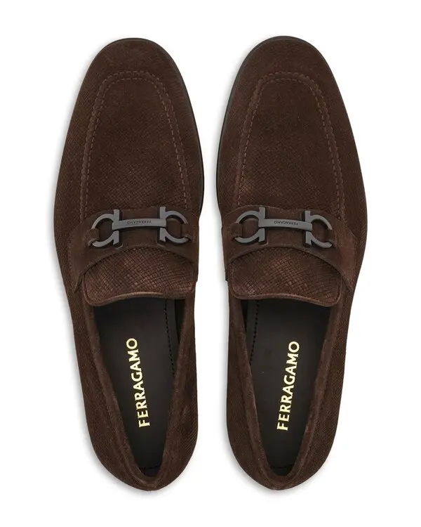 FERRAGAMO Foster Suede Loafers