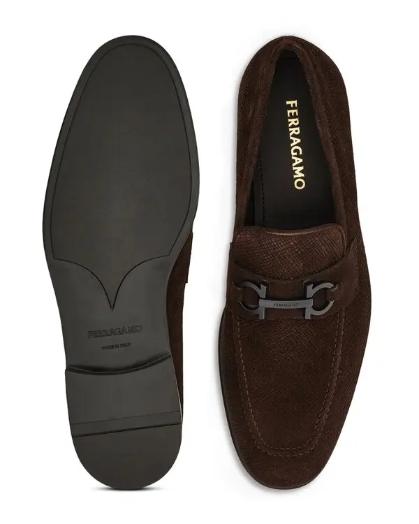 FERRAGAMO Foster Suede Loafers