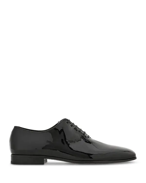 FERRAGAMO Astro Patent Leather Oxfords