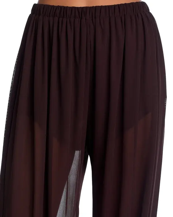 Aqua Balloon Pull-on Pants - Brown