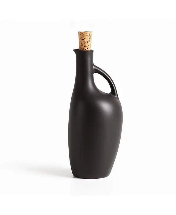 GHARYAN STONEWARE Canard Olive Oil Dispenser - Matte Black