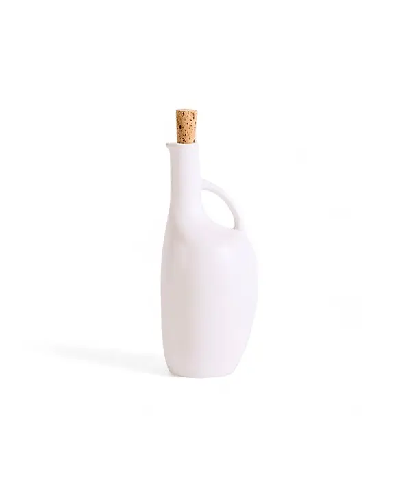 GHARYAN STONEWARE Canard Olive Oil Dispenser - Matte White