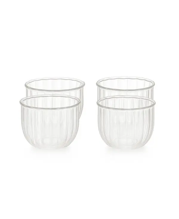 FLECK Kira Glass Cups Set Of 4
