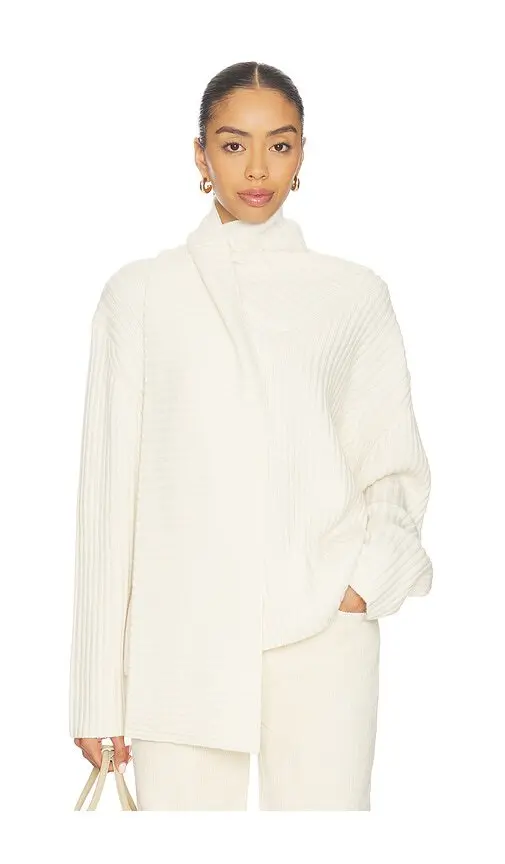 Joe's Jeans The Noa Scarf Sweater - Ecru