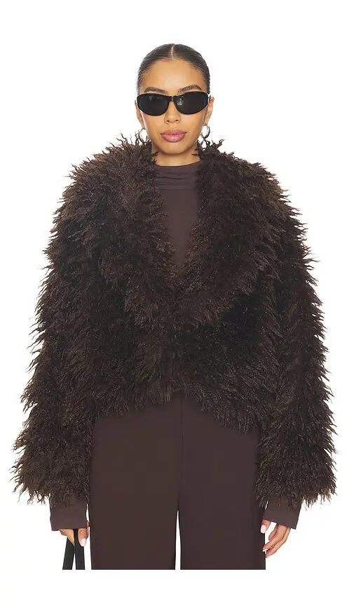 Steve Madden Inaya Faux Fur Coat