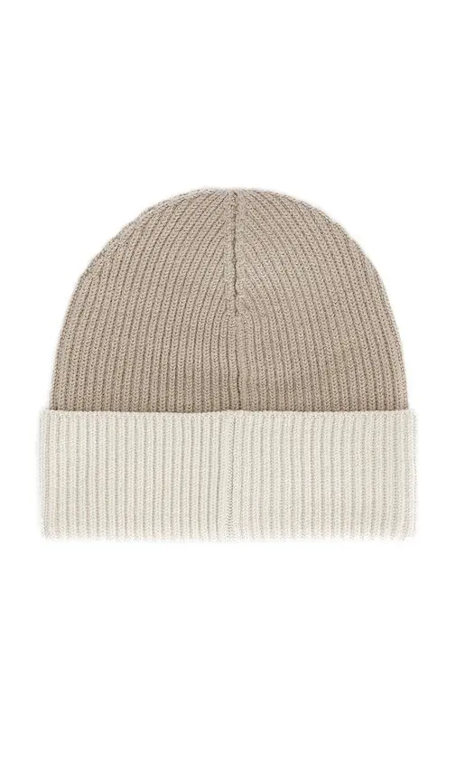 Rag & Bone Blake Tonal Beanie - Ivory