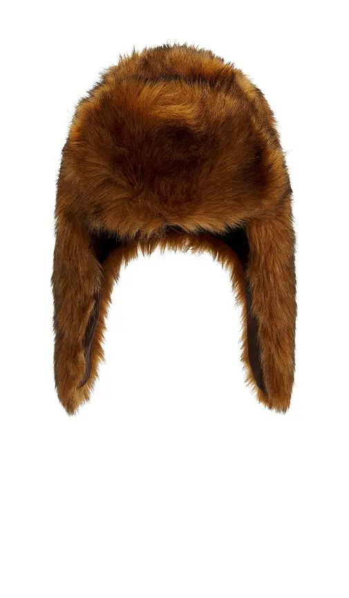 UNREAL FUR Wright Trapper Hat - Ginger