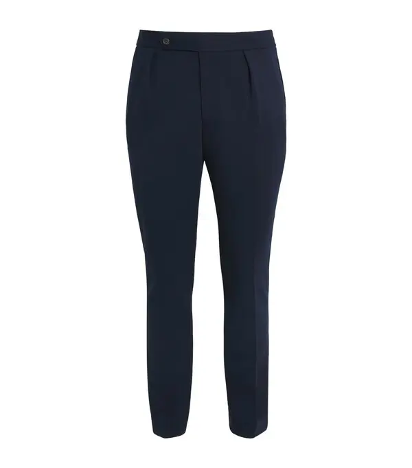 Polo Ralph Lauren Tech Knit Pleated Trousers
