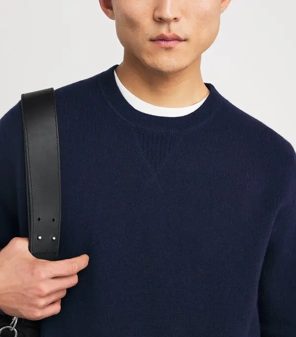 Simkhai Cotton-cashmere Sweater - Navy