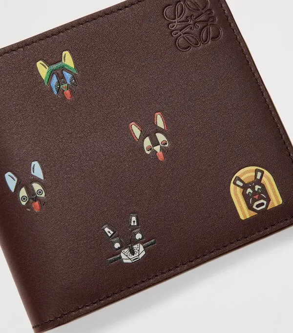 Loewe X Louis Wain Leather Cats Wallet