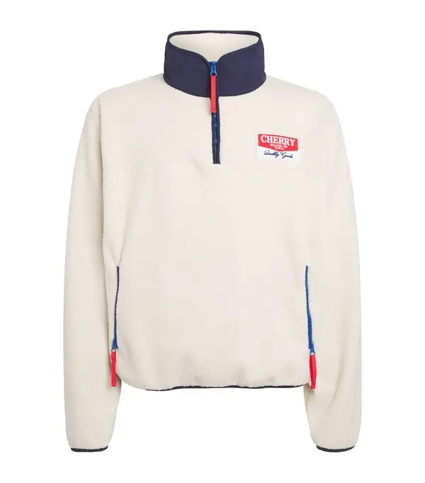 CHERRY LOS ANGELES Fleece Half-zip Sweatshirt