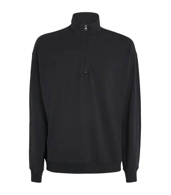 SKIMS Jersey Lounge Quarter-zip Sweater
