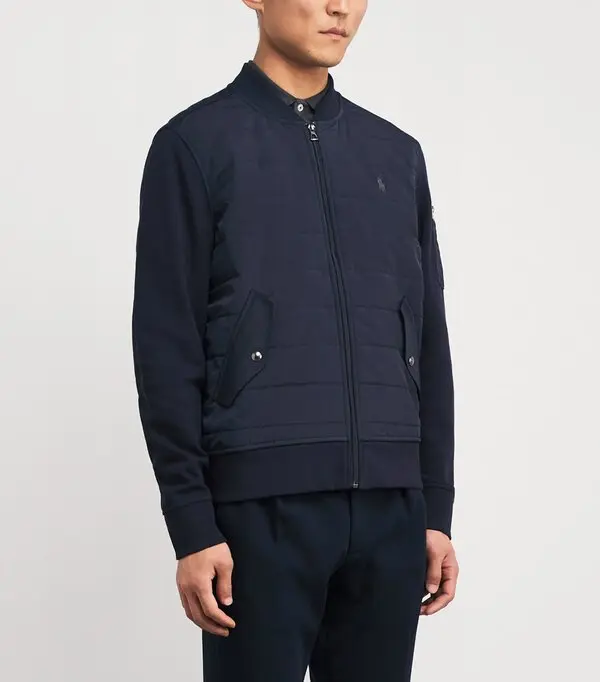 Polo Ralph Lauren Cotton-blend Hybrid Bomber Jacket