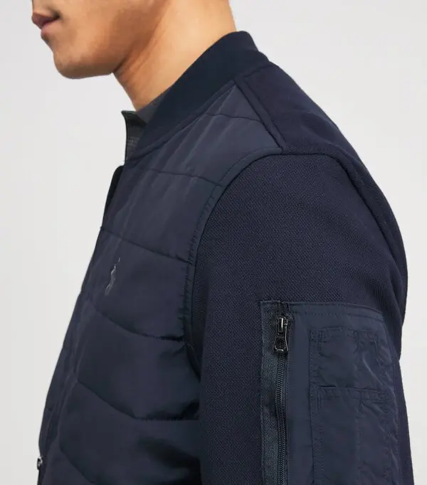 Polo Ralph Lauren Cotton-blend Hybrid Bomber Jacket