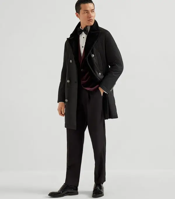 Brunello Cucinelli Cotton Tuxedo Shirt