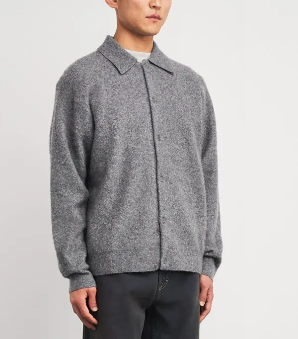 Simkhai Wool Heathered Cardigan - Grey