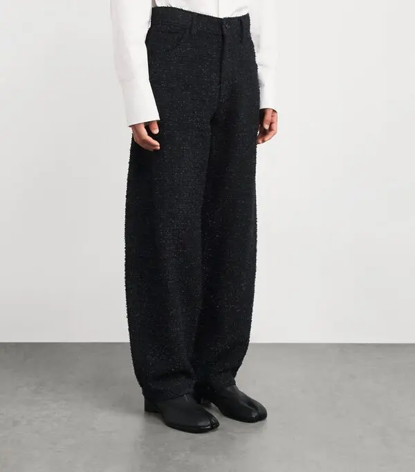 Séfr Cotton-blend Bouclé Tacca Trousers