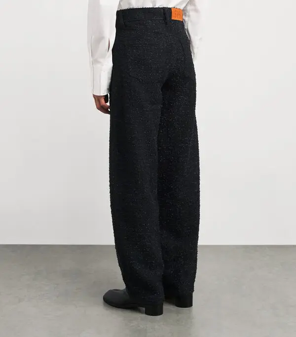 Séfr Cotton-blend Bouclé Tacca Trousers