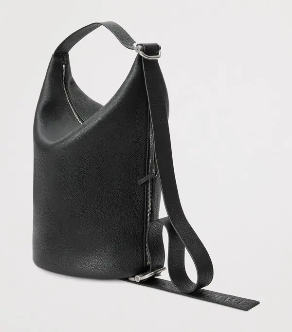 Loewe Medium Leather Loop Bucket Bag