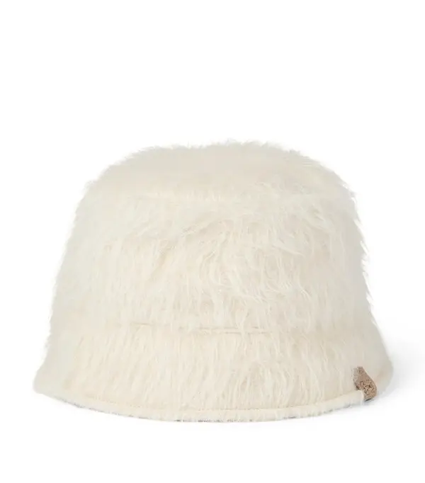 Brunello Cucinelli Alpaca-blend Bucket Hat - Beige